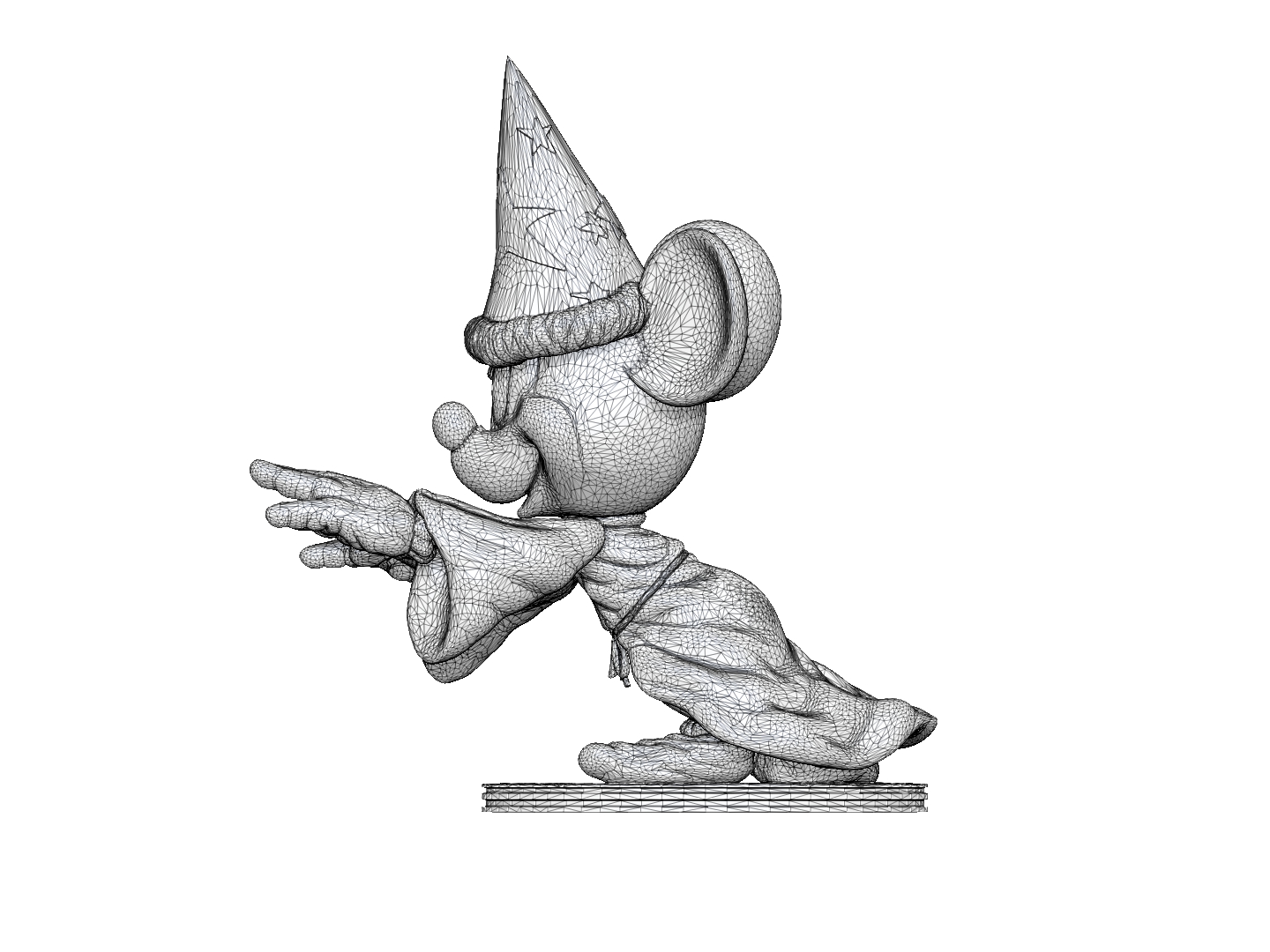 🧒 Mago Mickey STL imprimible en 3D・Archivo STL para Impresión 3D・Cults