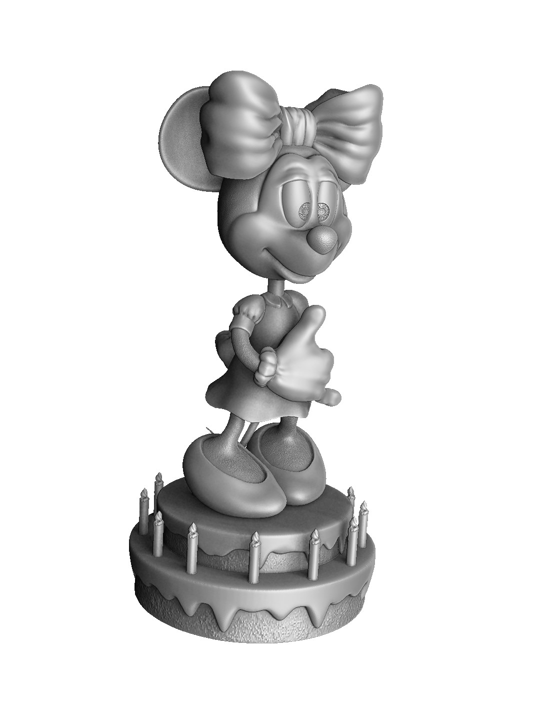 STL file Minnie STL. 🧸 ・Design to download and 3D print・Cults