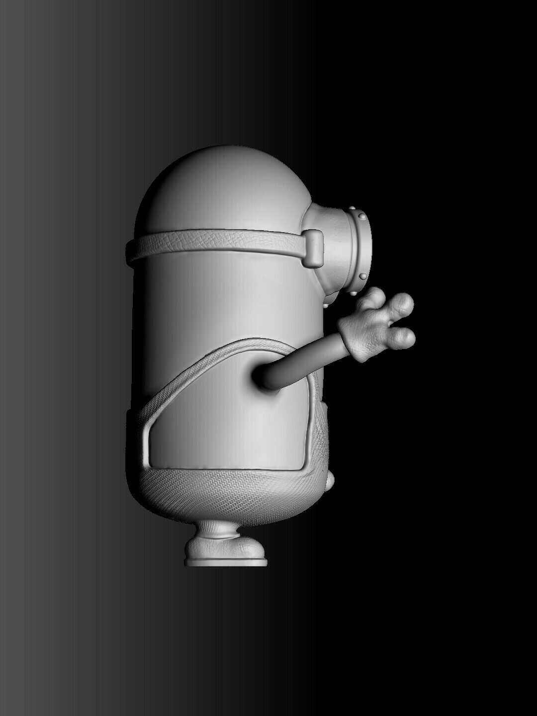 STL file Minion 3D printable . STL, OBJ 👹 (OBJ)・3D printable model to ...