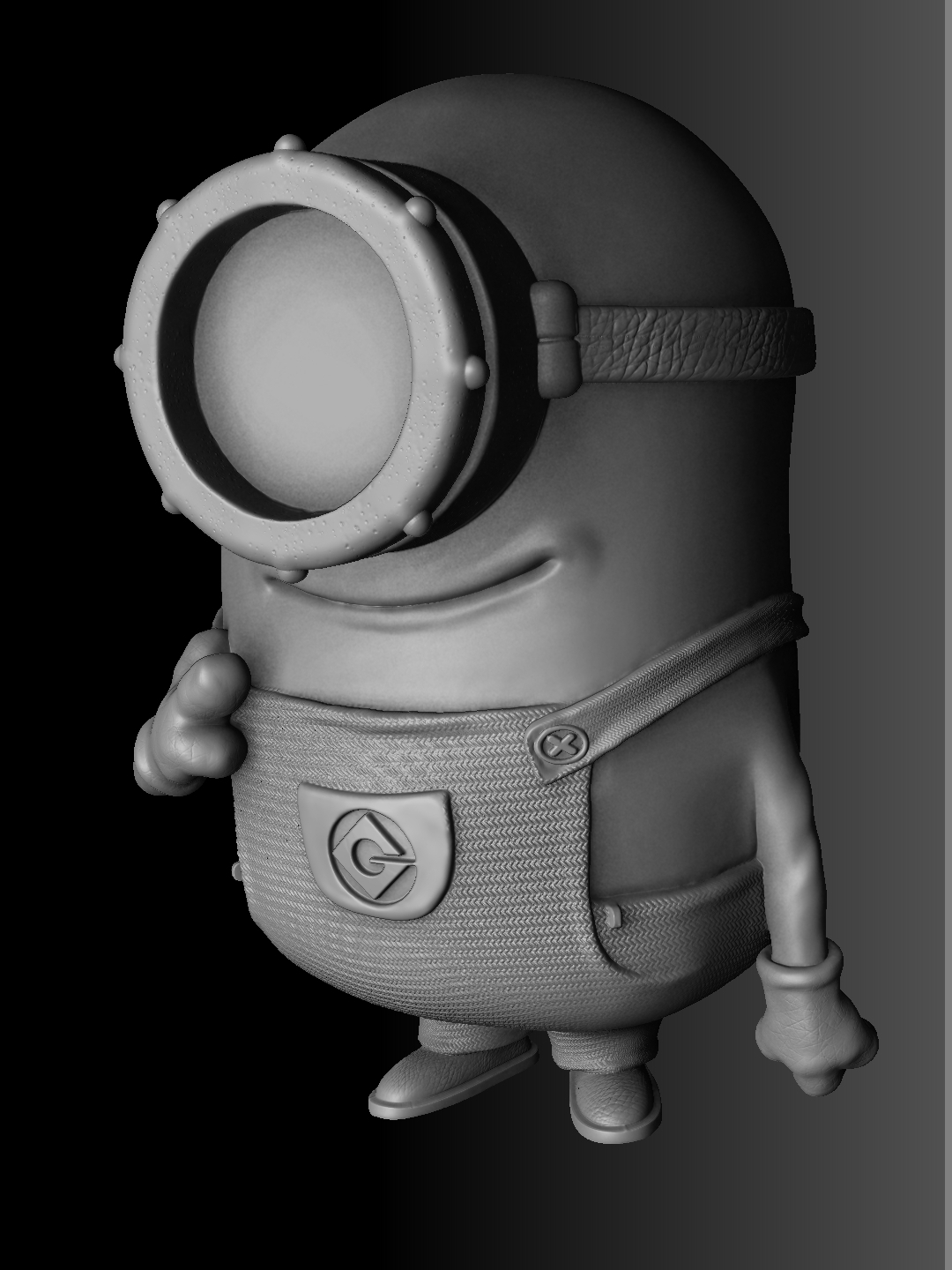 Archivo STL Minion Karl. STL. Imprimible en 3D 👹 (OBJ)・Modelo de ...