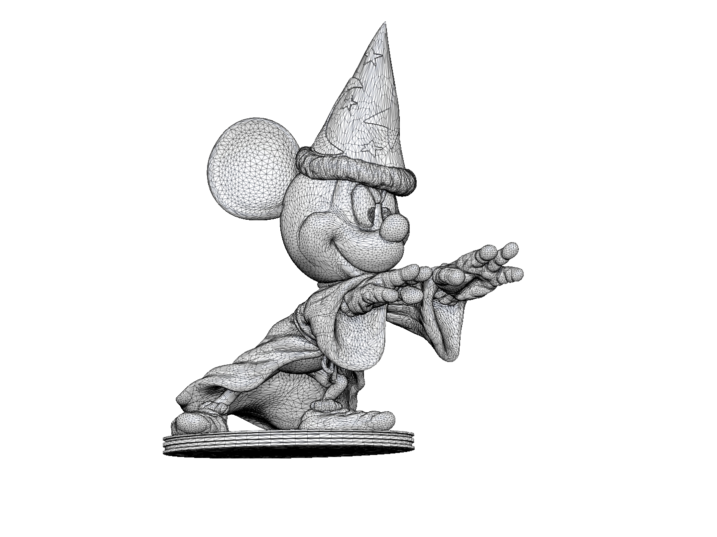 🧒 Mago Mickey STL imprimible en 3D・Archivo STL para Impresión 3D・Cults