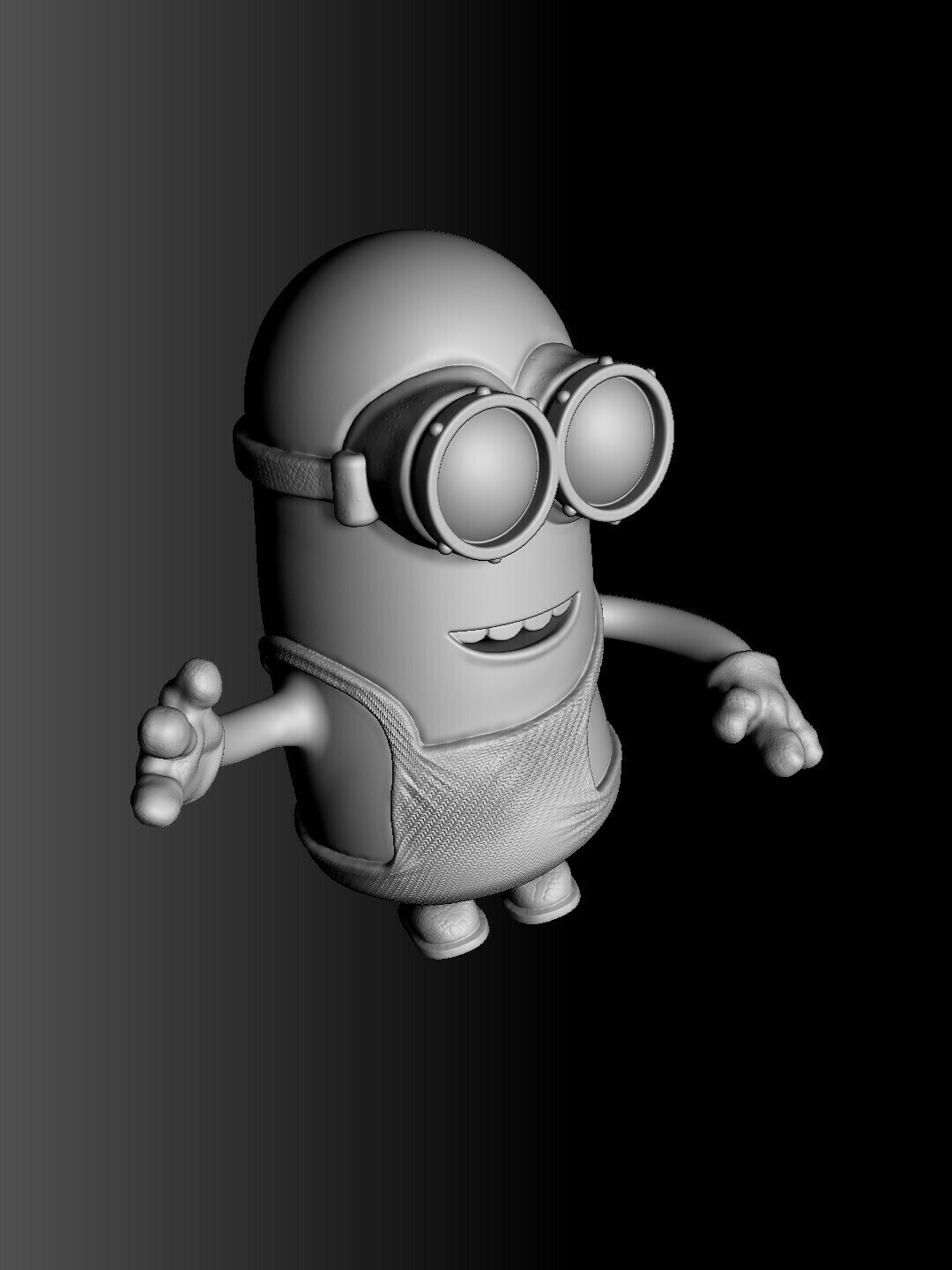 STL file Minion 3D printable . STL, OBJ 👹 (OBJ)・3D printable model to ...