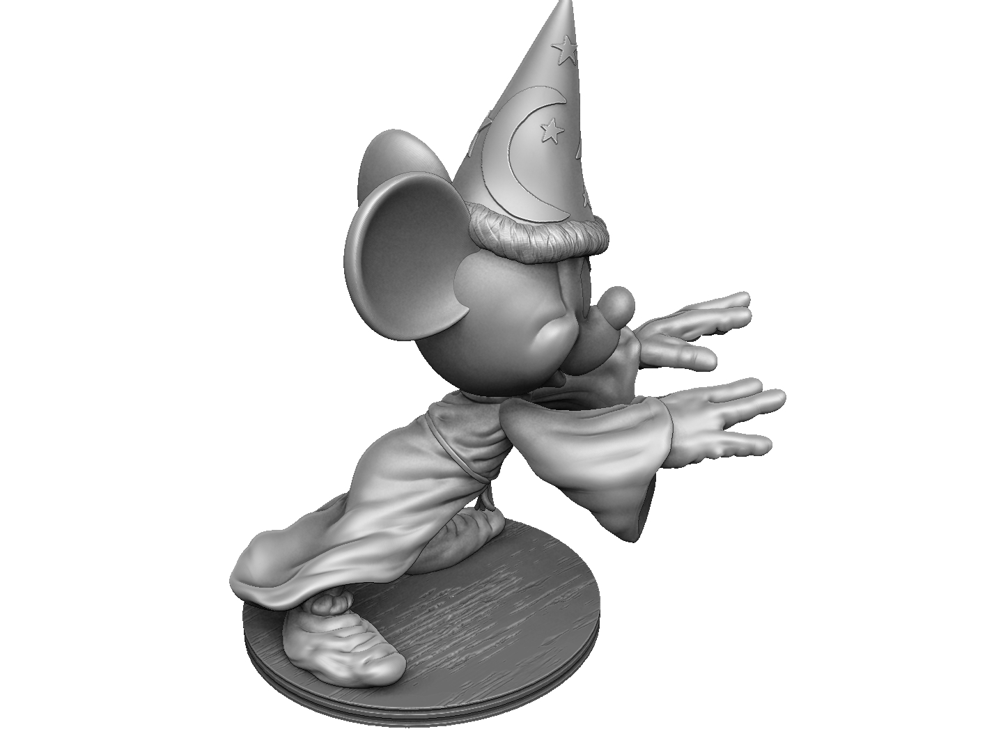 🧒 Mago Mickey STL imprimible en 3D・Archivo STL para Impresión 3D・Cults