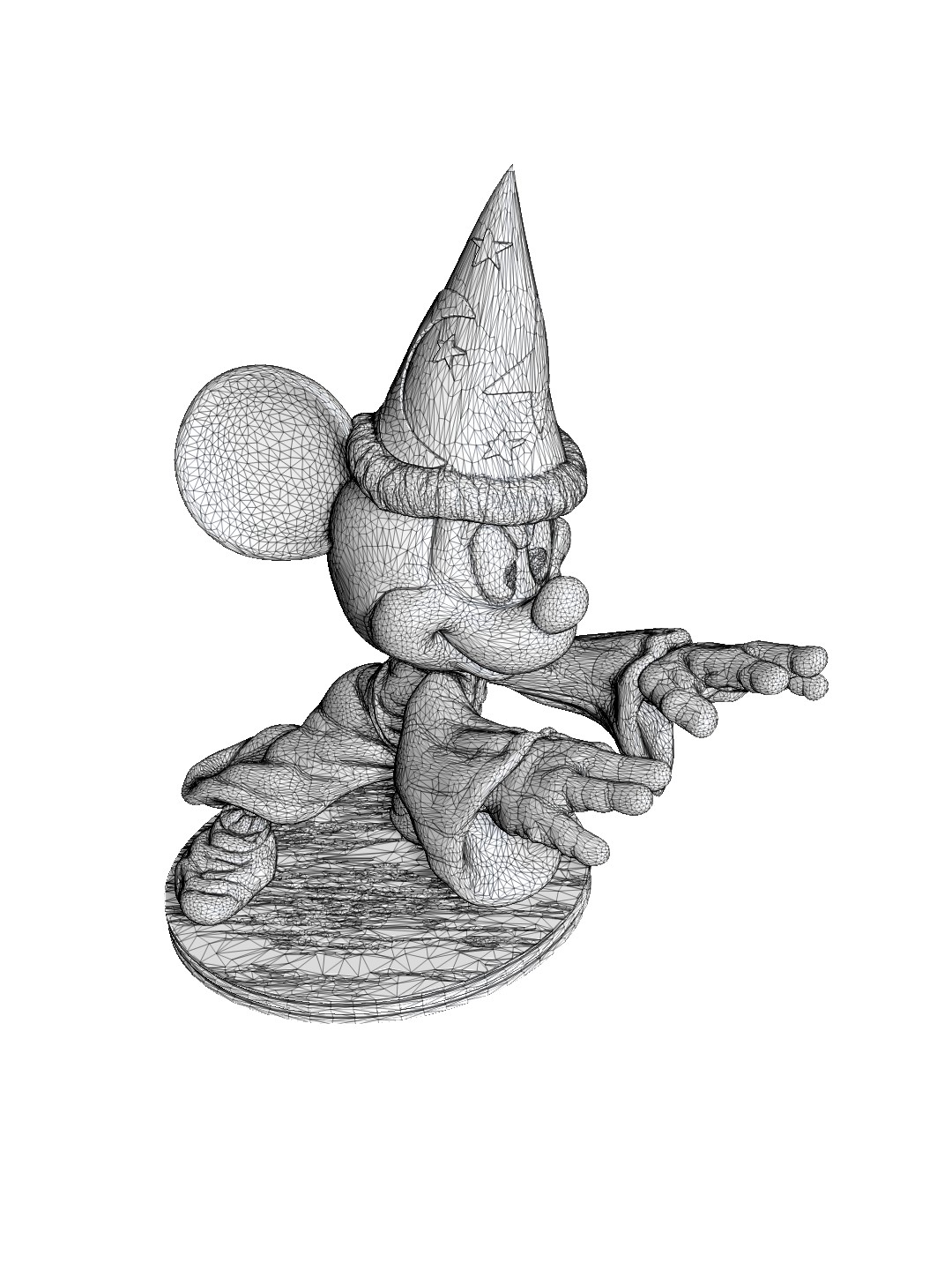 🧒 Mago Mickey STL imprimible en 3D・Archivo STL para Impresión 3D・Cults