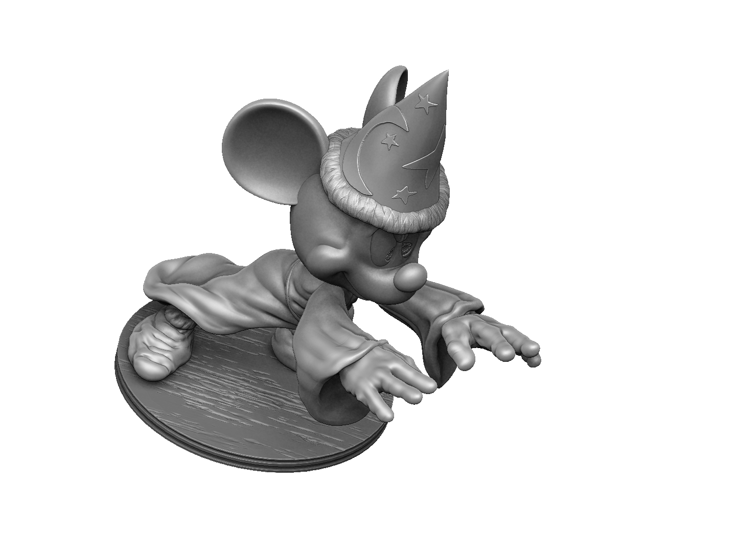 🧒 Mago Mickey STL imprimible en 3D・Archivo STL para Impresión 3D・Cults