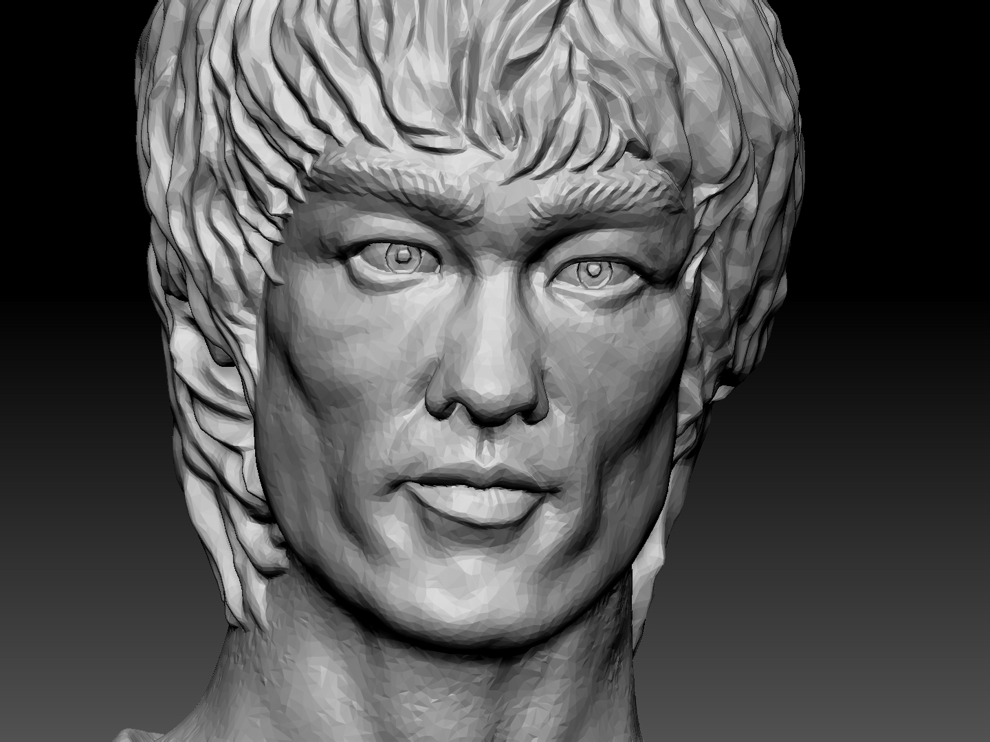 STL file Bruce Lee`s bust. STL. 3D printable 👤 ・3D print object to ...