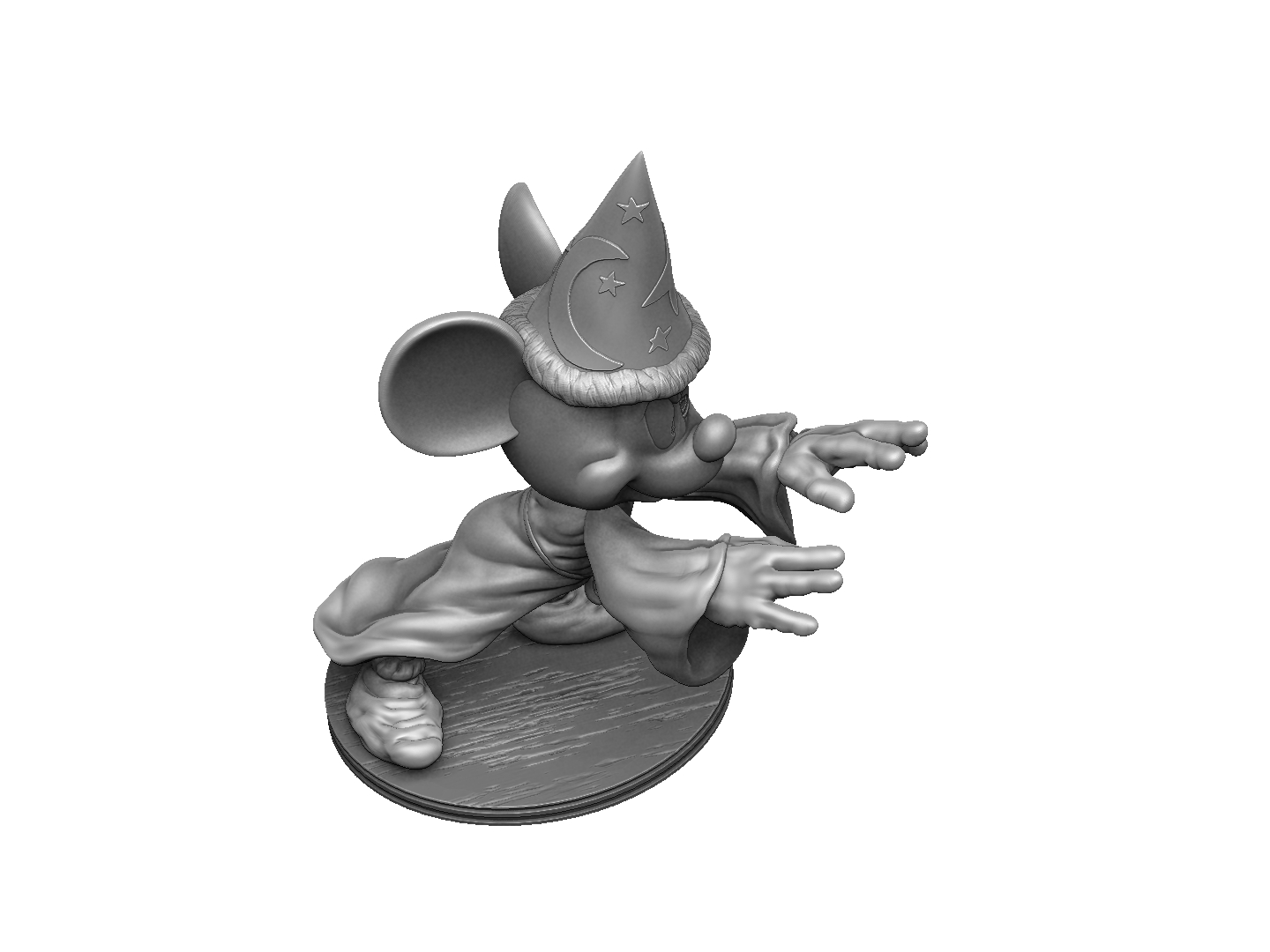 🧒 Mago Mickey STL imprimible en 3D・Archivo STL para Impresión 3D・Cults