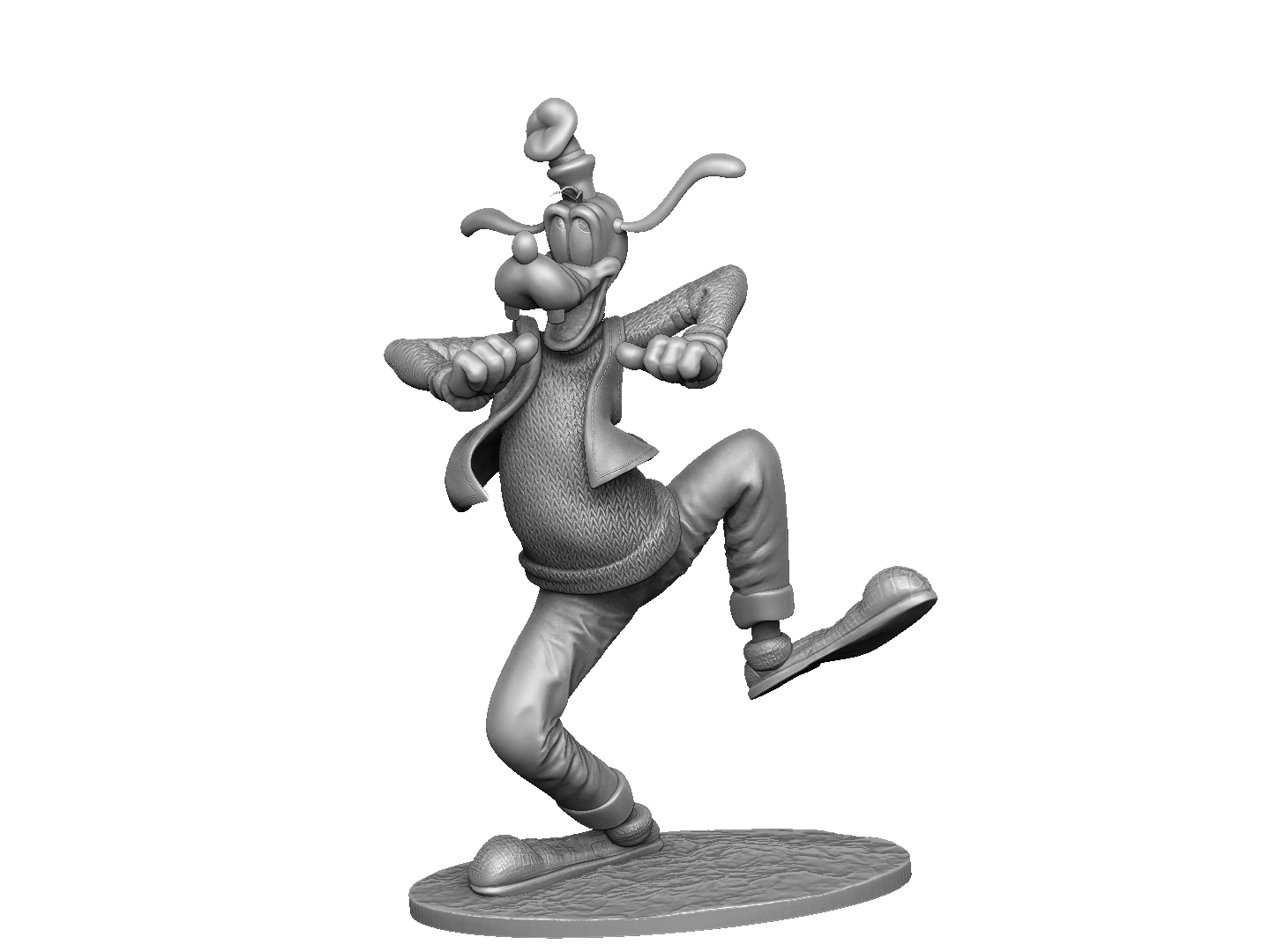 STL file Goofy STL 3D printable 🧒 ・Model to download and 3D print・Cults