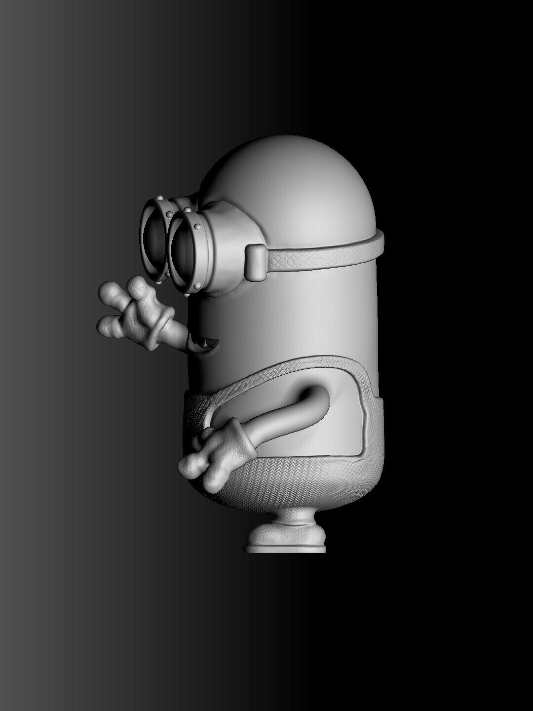 STL file Minion 3D printable . STL, OBJ 👹 (OBJ)・3D printable model to ...