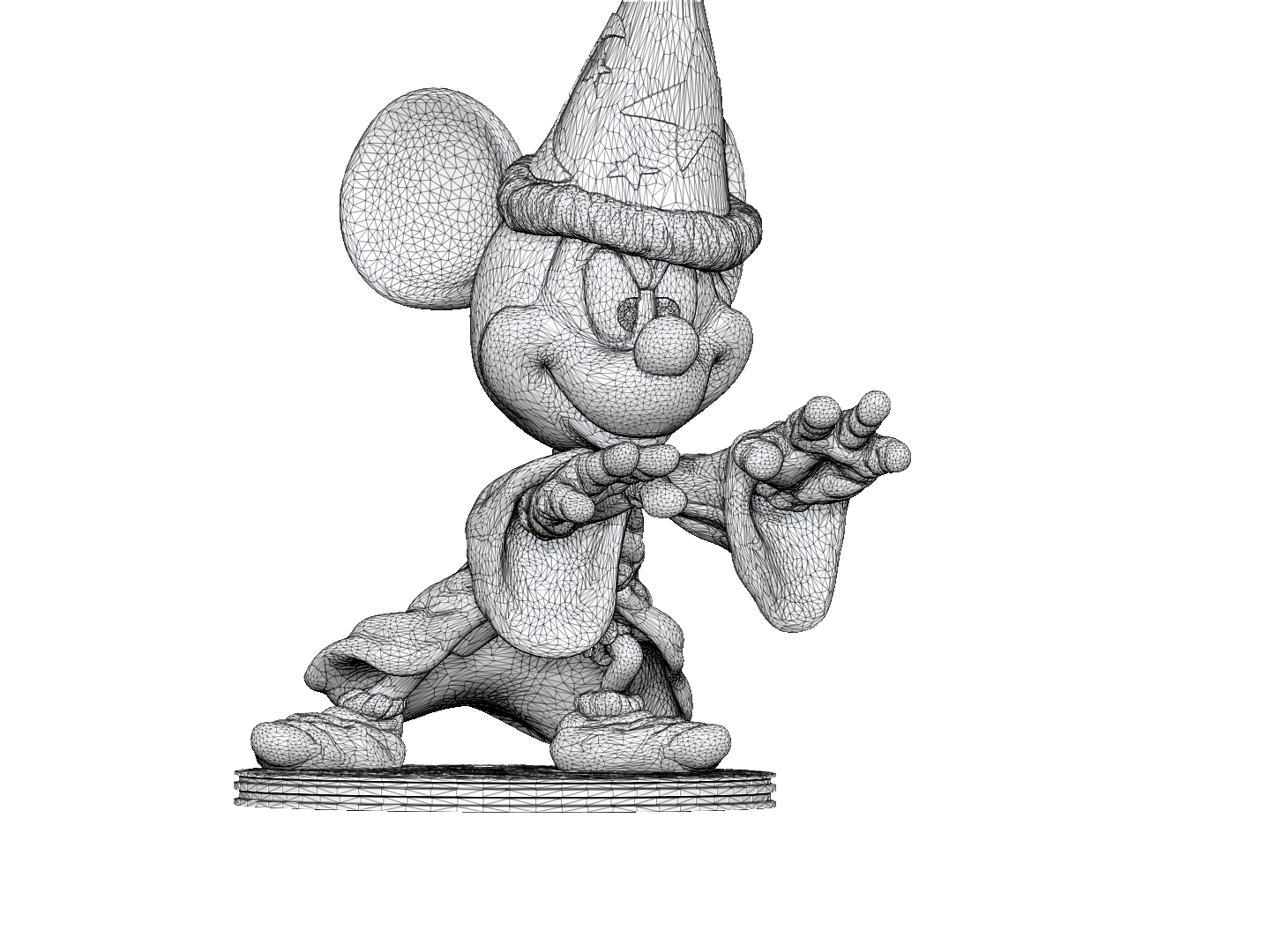 🧒 Mago Mickey STL imprimible en 3D・Archivo STL para Impresión 3D・Cults