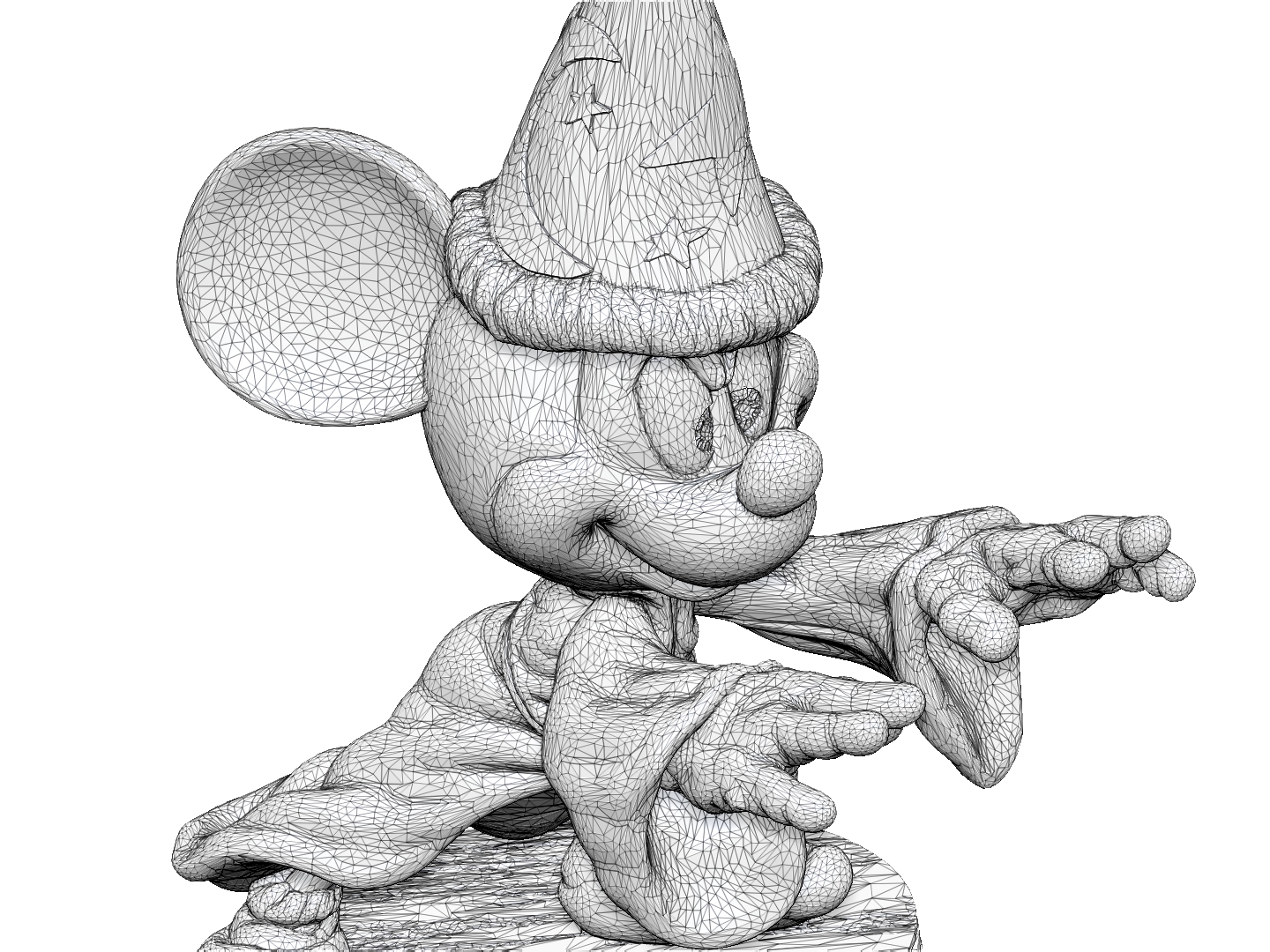 🧒 Mago Mickey STL imprimible en 3D・Archivo STL para Impresión 3D・Cults