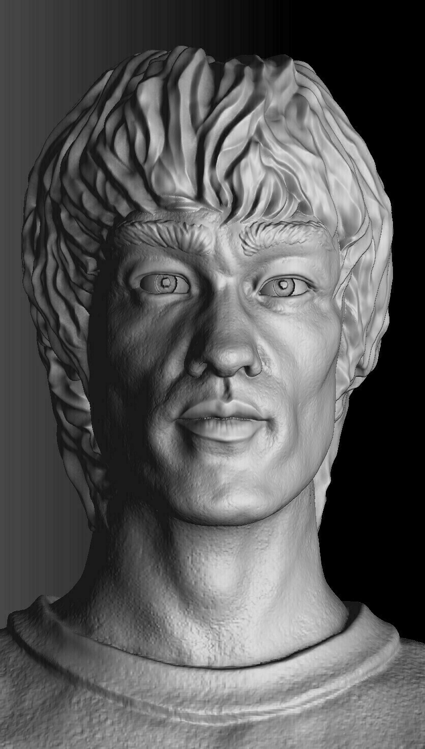 STL file Bruce Lee`s bust. STL. 3D printable 👤 ・3D print object to ...