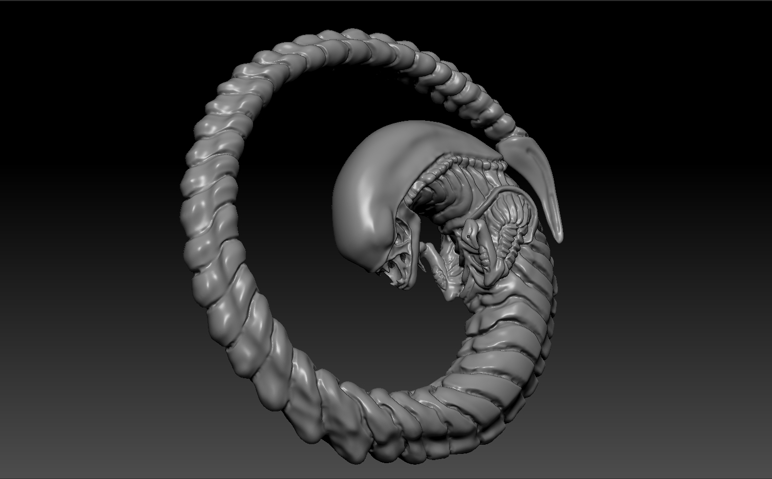 STL file Alien.trinket. STL, 3D printable 🎲 ・3D printing model to ...