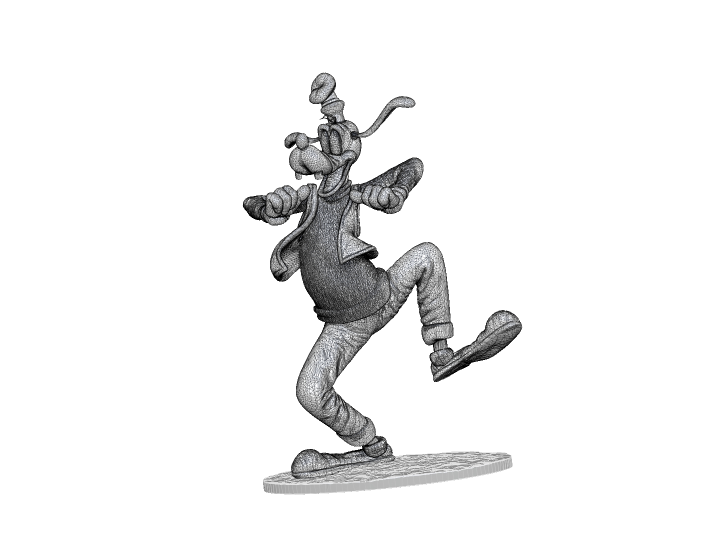 STL file Goofy STL 3D printable 🧒 ・Model to download and 3D print・Cults