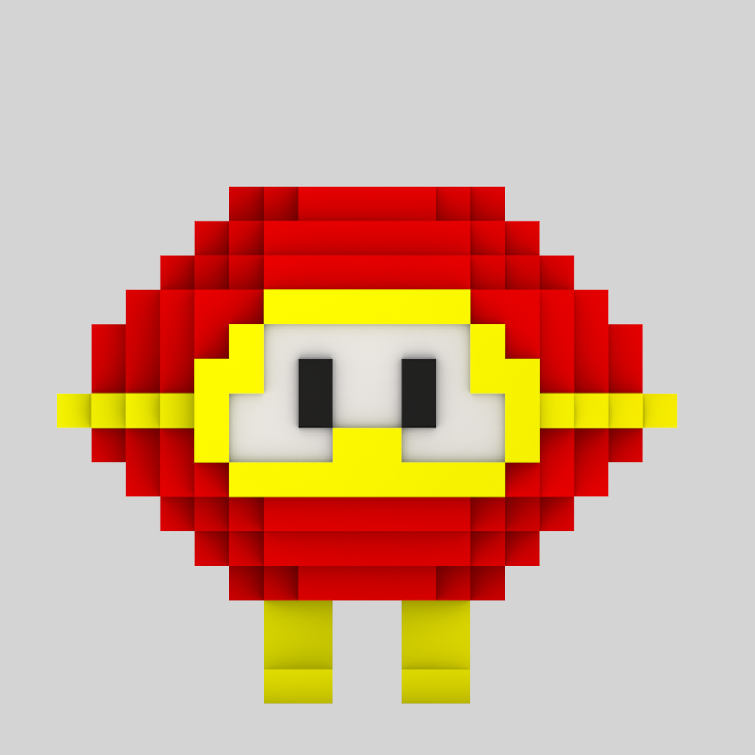 STL file Dig Dug Triple Pack 🎮・3D print object to download・Cults