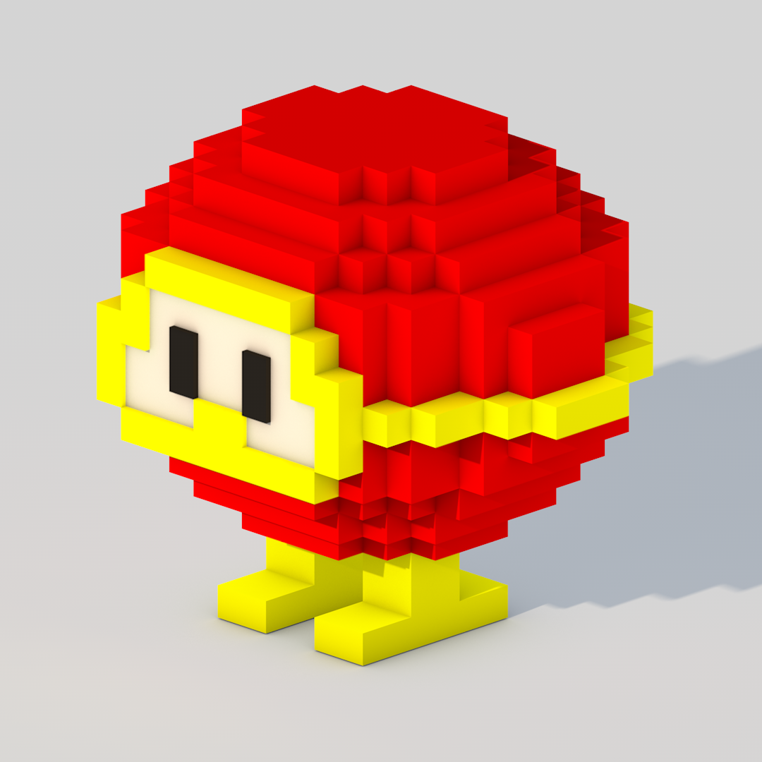 STL file Dig Dug Triple Pack 🎮 ・3D print object to download・Cults