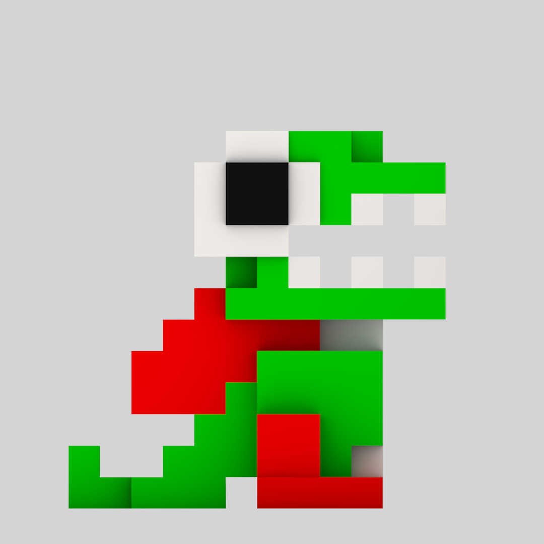 STL file Dig Dug Triple Pack 🎮・3D print object to download・Cults