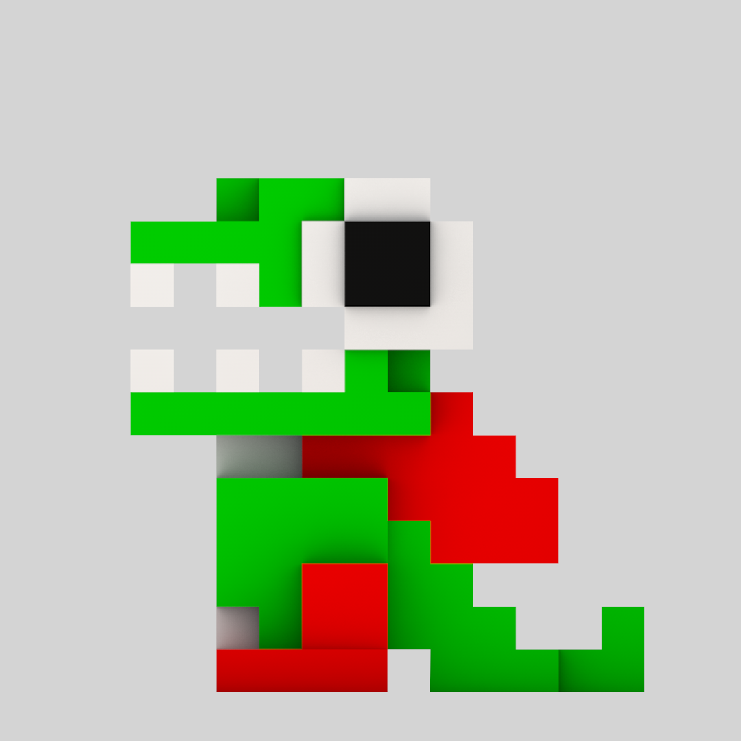 STL file Dig Dug Triple Pack 🎮・3D print object to download・Cults