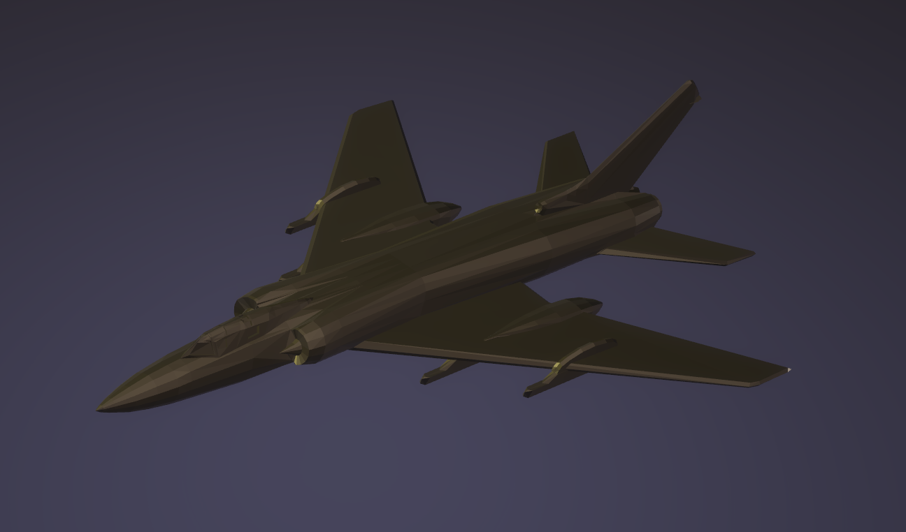 ️ Tupolev Tu128・Free STL File for ・Cults