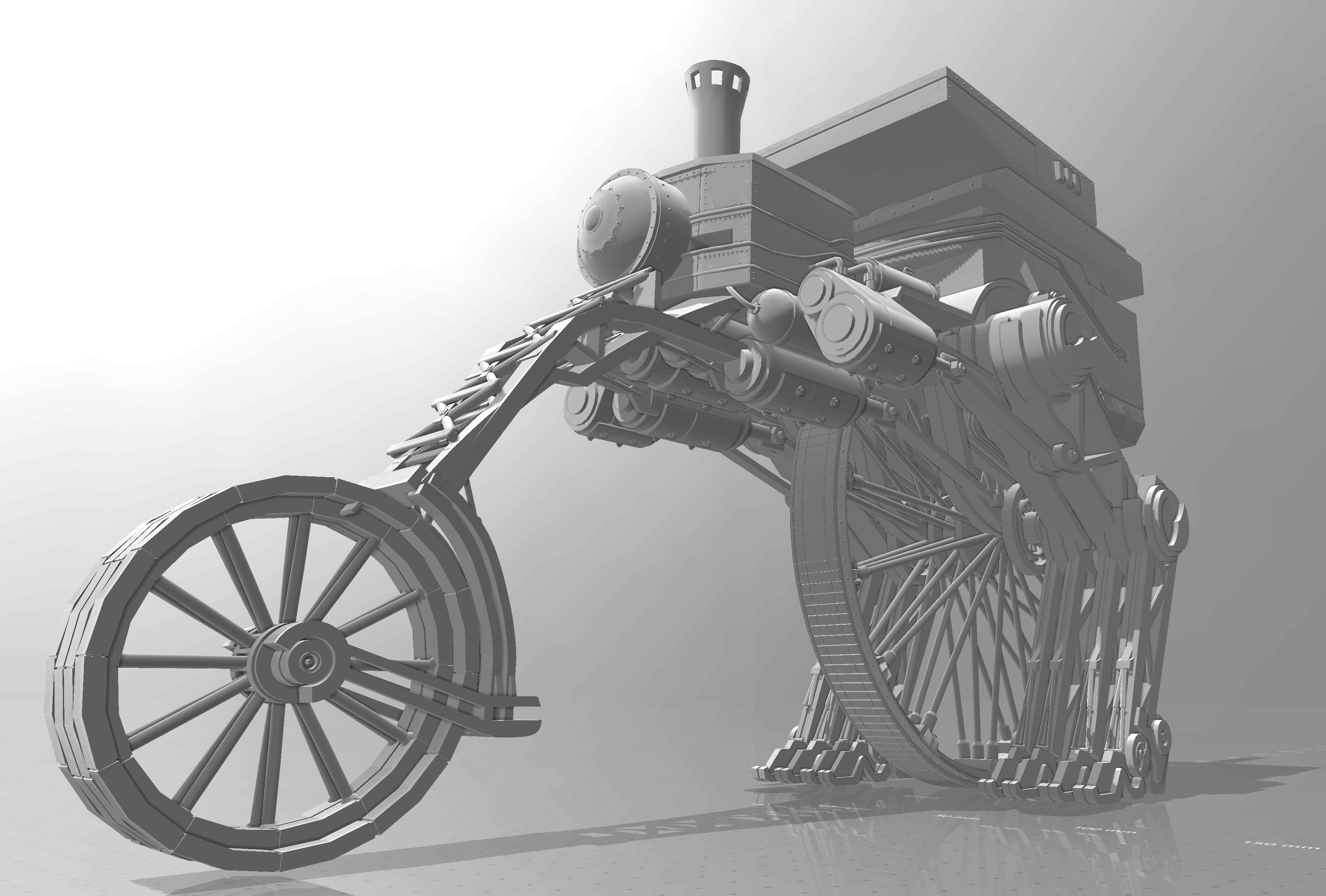 STL file Scythe / Jakub Rozalski Crimea Mech 🎲 ・3D printable model to ...