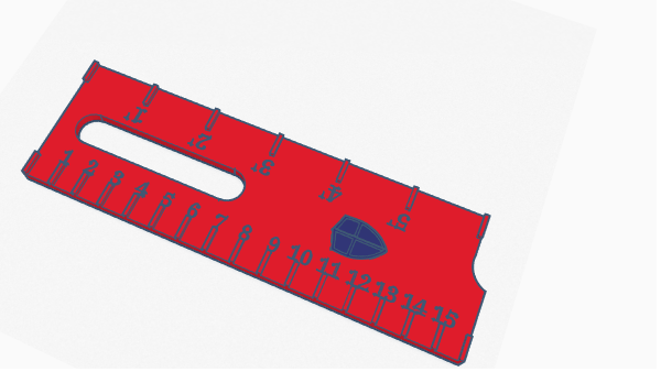 STL file Wargaming Ruler 📏 ・3D printable design to download・Cults