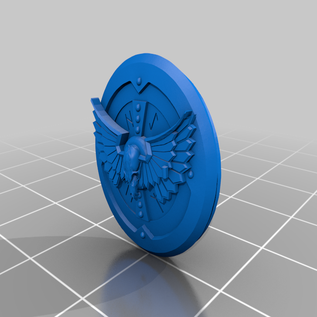 Бесплатный STL файл Round Shield and Wolf Shield 🛡️ ・3D-печатная модель ...