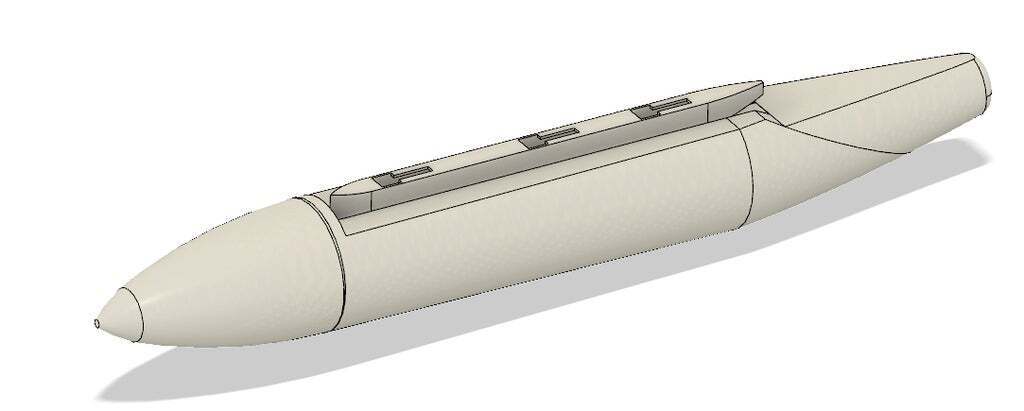 Free STL file Freewing F-14 External Wing Tank, Pylon, Wing Mount 🪶 ...