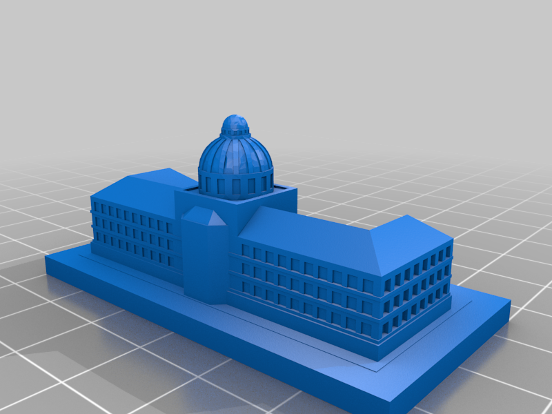 🏛️ GreebleCity: Museum・Free STL File for ・Cults