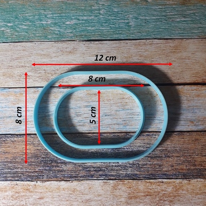 STL file Label cookie cutter Kit x 2- Label cutters 02 🏷️ ・3D print ...