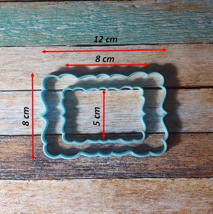 STL file Label cookie cutter Kit x 2- Label cutters 12 🏷️ ・Design to ...