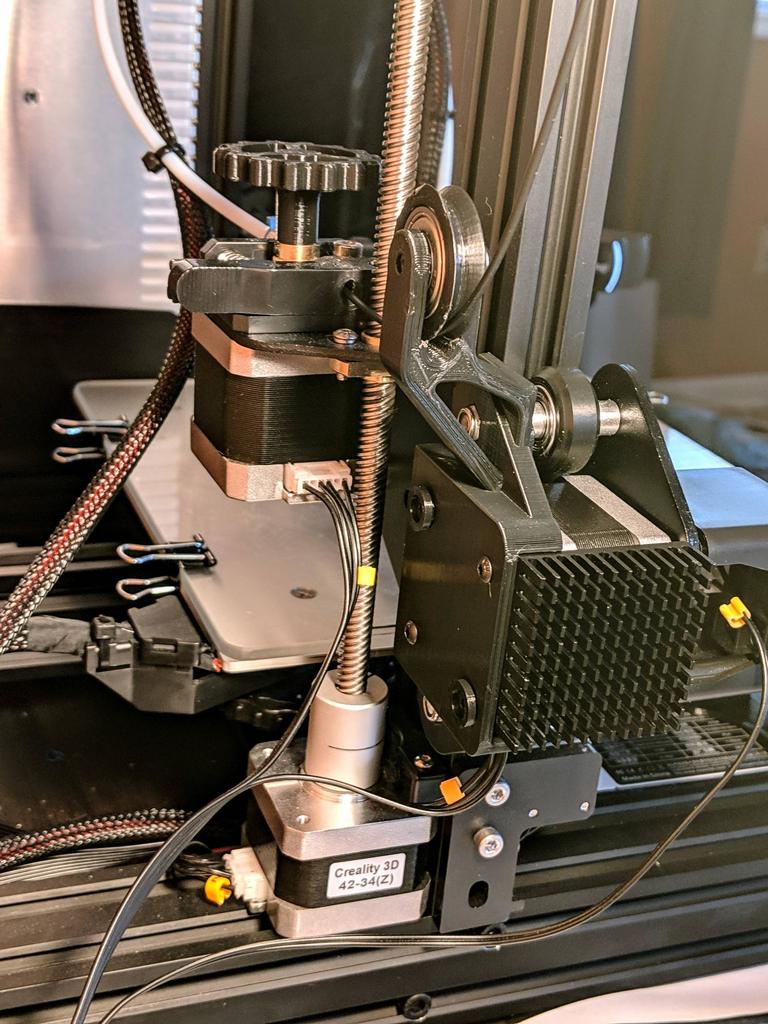 Free 3D file Ender 3 - X-Axis Stepper Damper Adapter with Filament ...