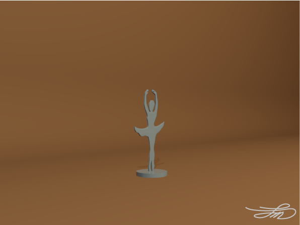 🩰 Dancer・Arquivo STL Grátis para ・Cults