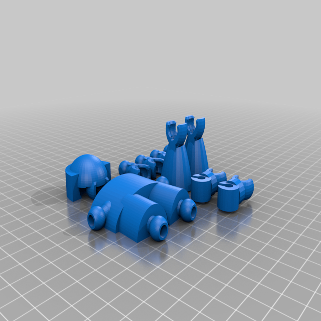 Free STL file Klicket - Action Figure 🤖 ・3D printer design to download ...