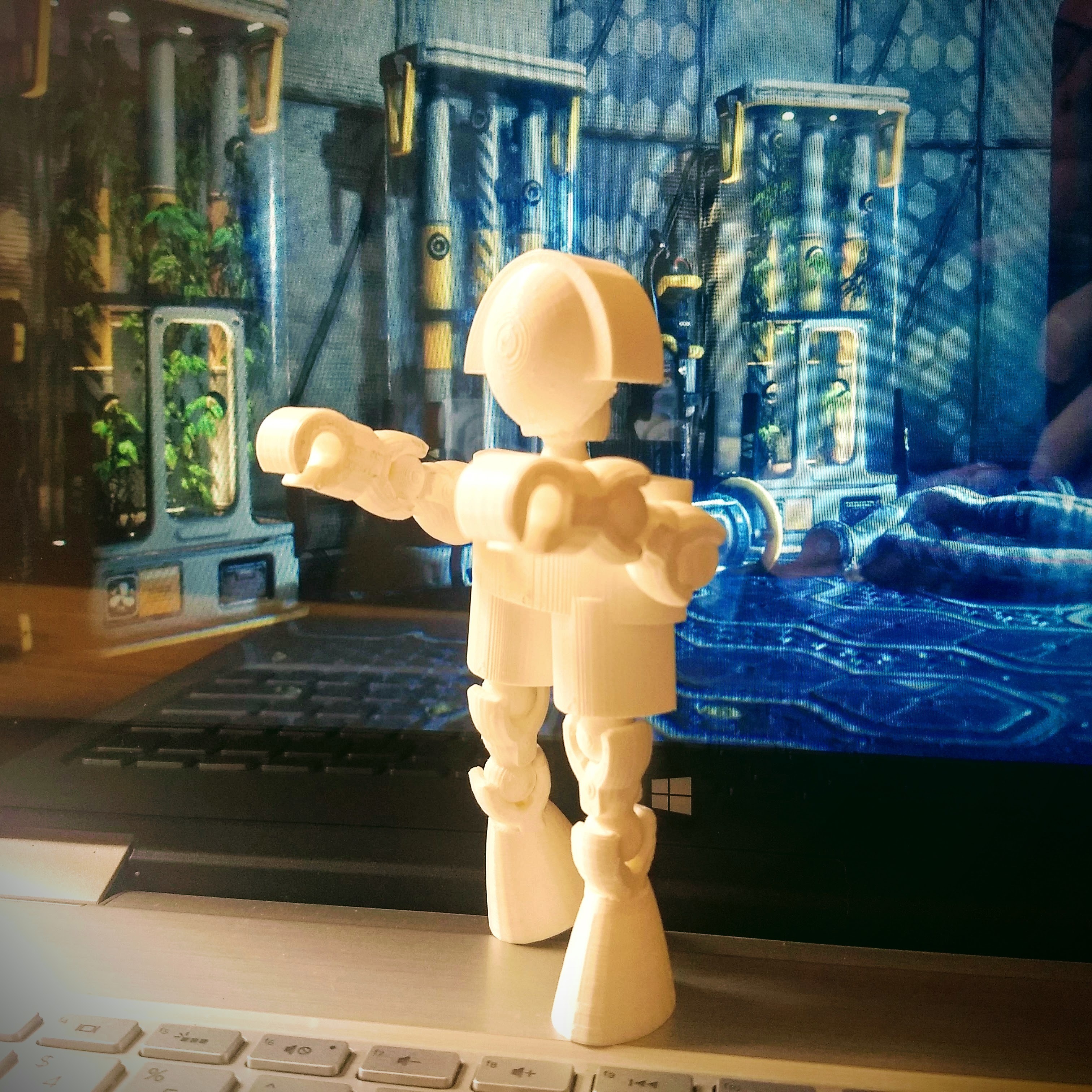 Free STL file Klicket - Action Figure 🤖 ・3D printer design to download ...