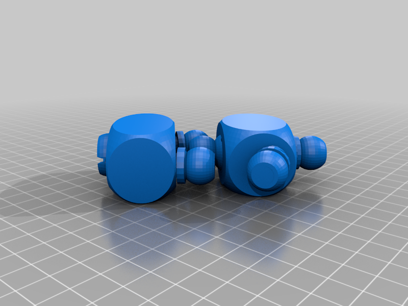 🤖 Poseable Poppin Bot Toy 2 - Claws, Tentacles, more Heads・Free STL ...