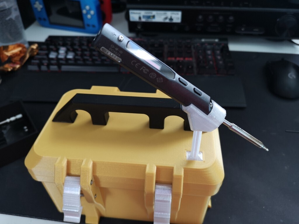 🧞‍♂️ TS100 Soldering Iron carry case・Free STL File for ・Cults