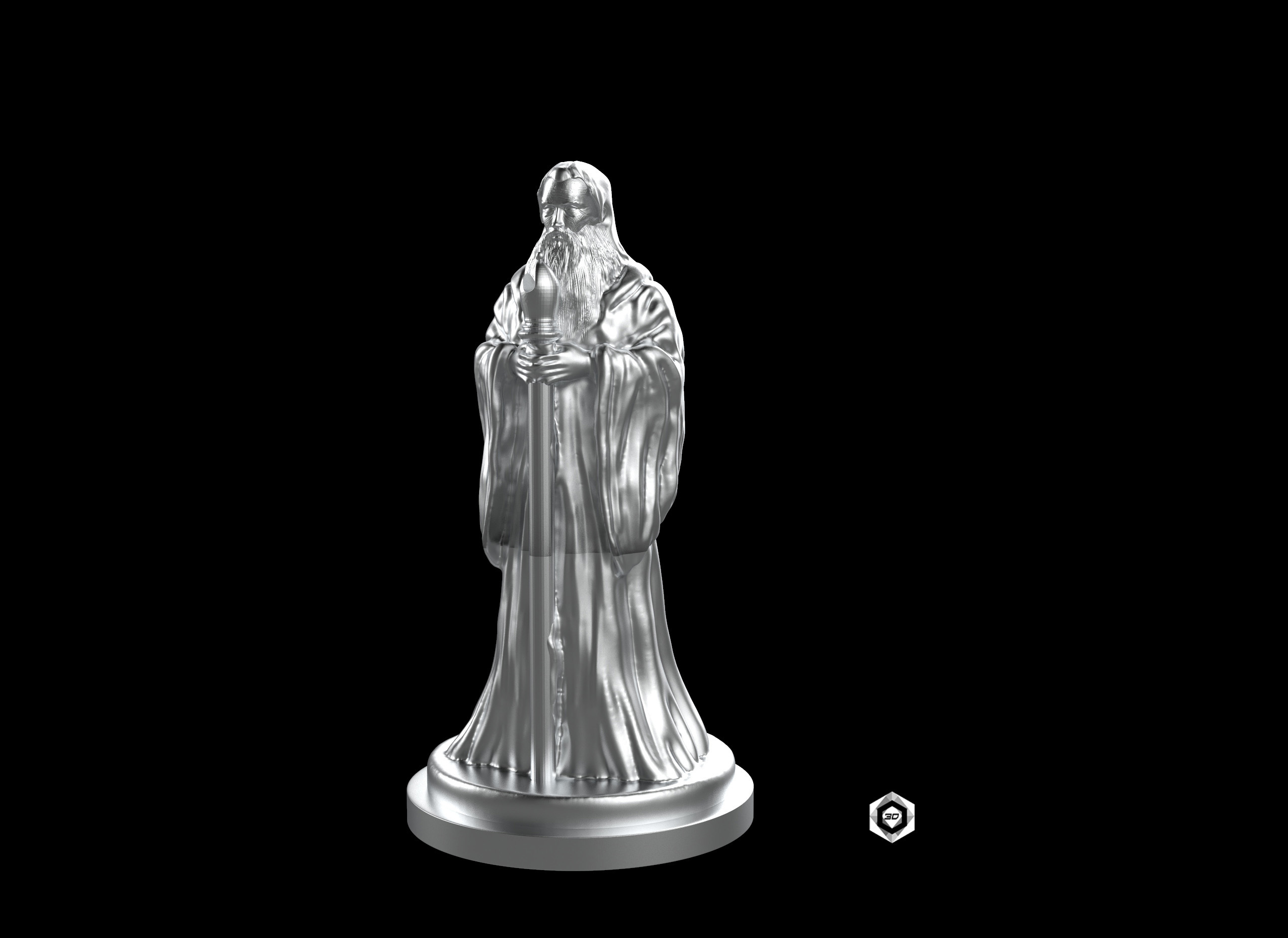 ♟️ Medieval Bishop・ STL File for ・Cults