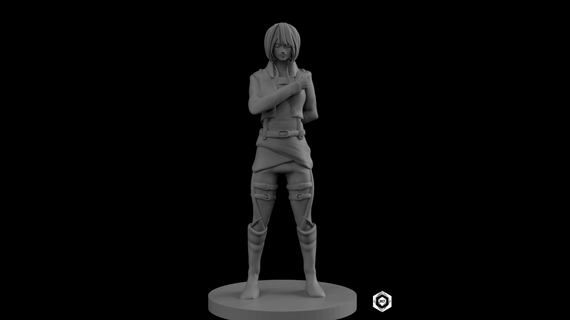 👾 Armin Attack on titan・ STL File for ・Cults