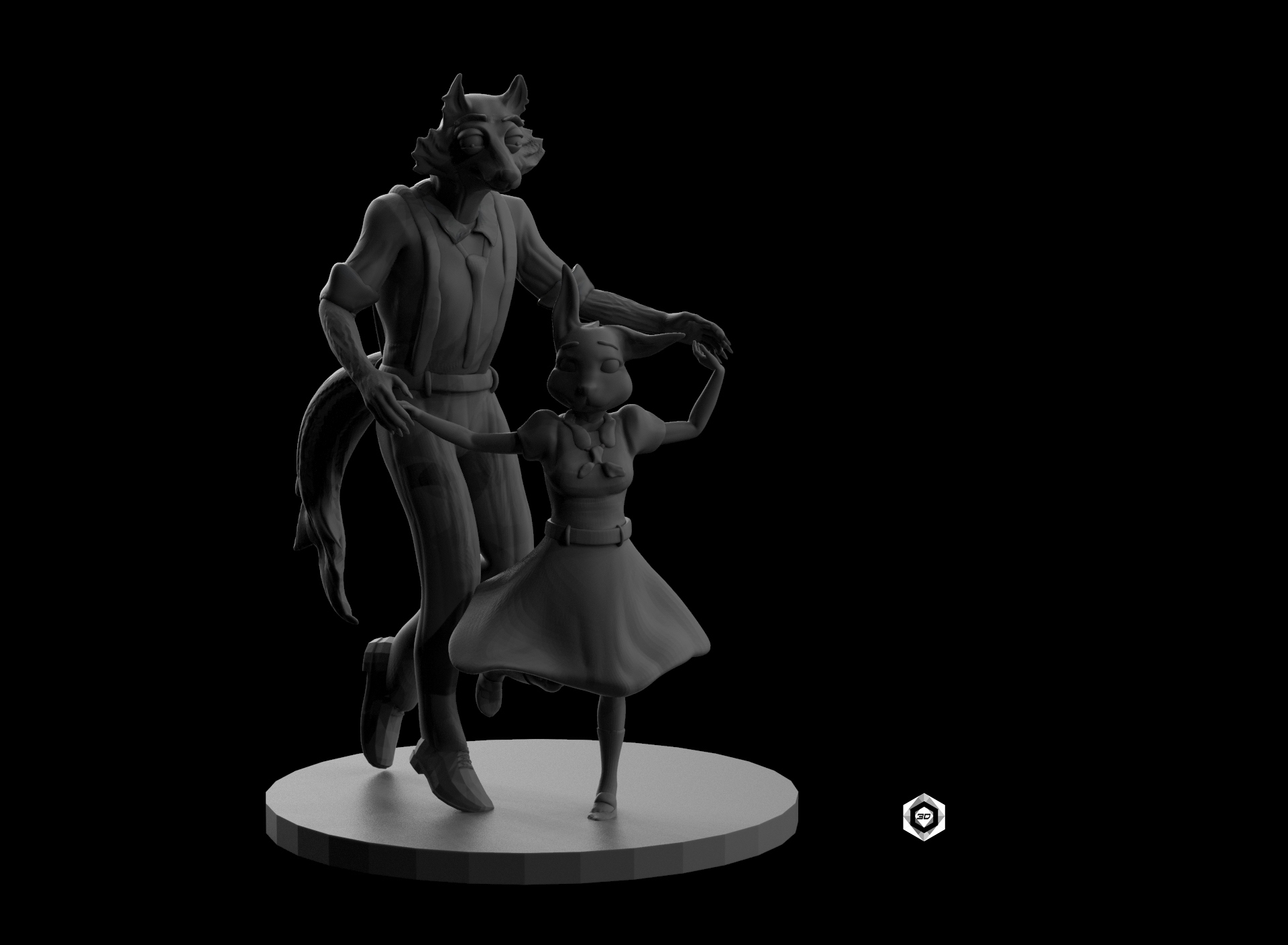 STL file Beastars 🕺 (OBJ)・Design to download and 3D print・Cults
