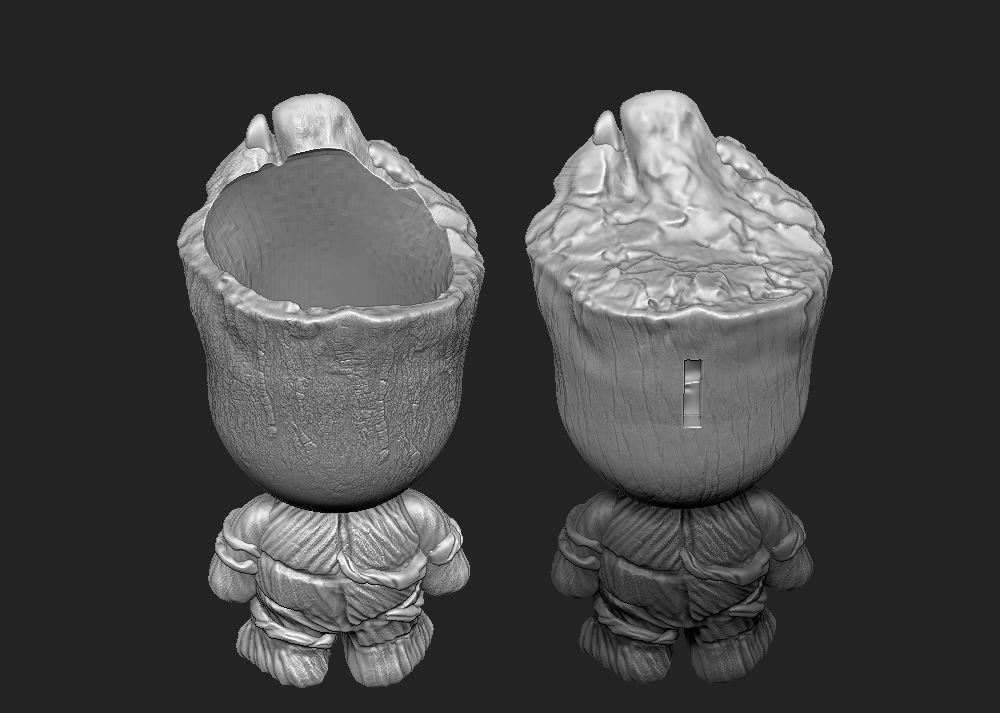 STL file Groot Pot and Pots 🪴・Model to download and 3D print・Cults