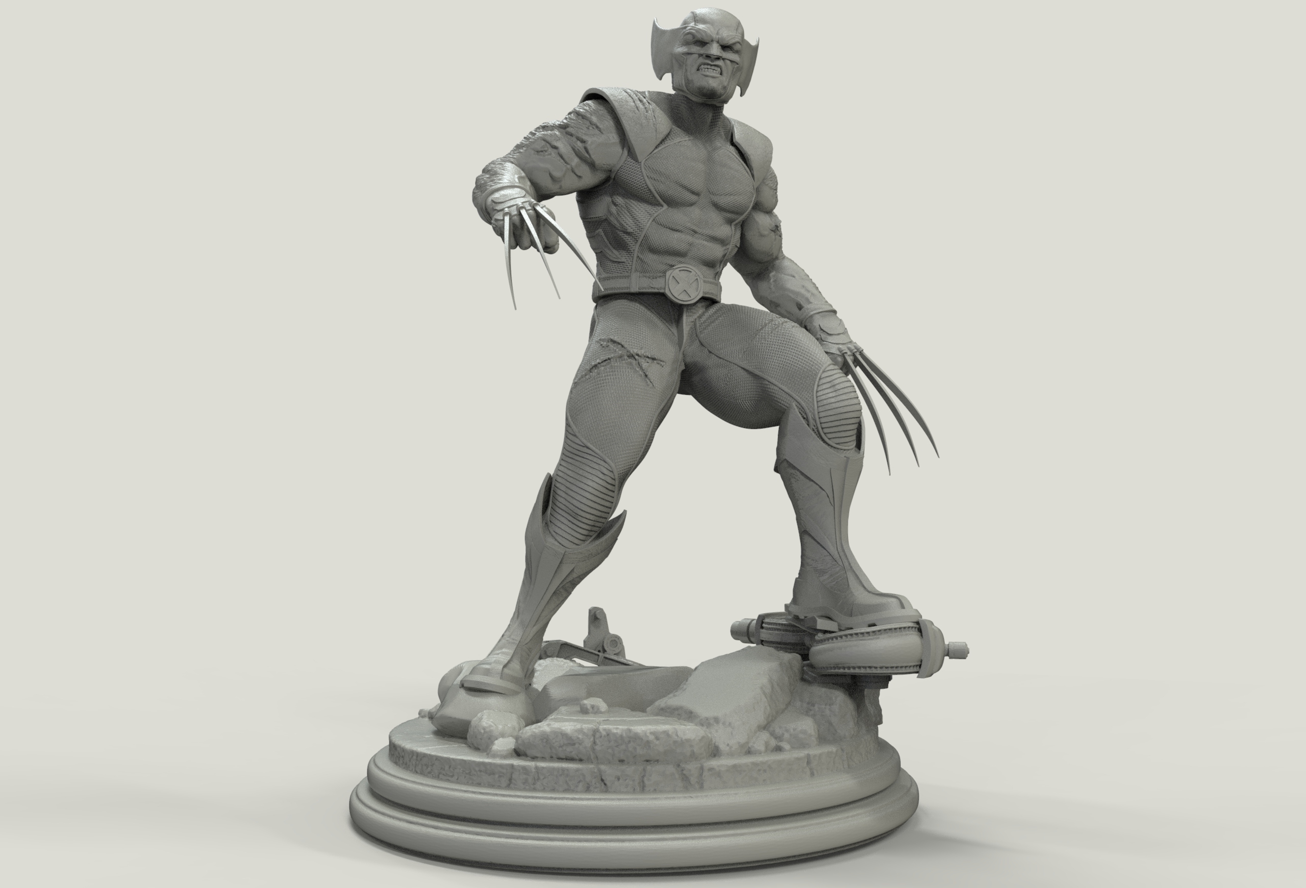 🎲 WOLVERINE WOLVERINE STL・Free 3D File for ・Cults