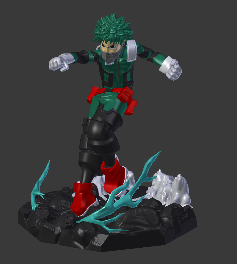 STL file Deku model 🦸・3D printable model to download・Cults