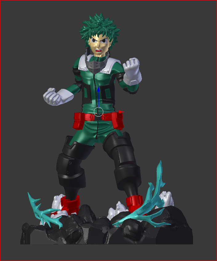 STL file Deku model 🦸・3D printable model to download・Cults