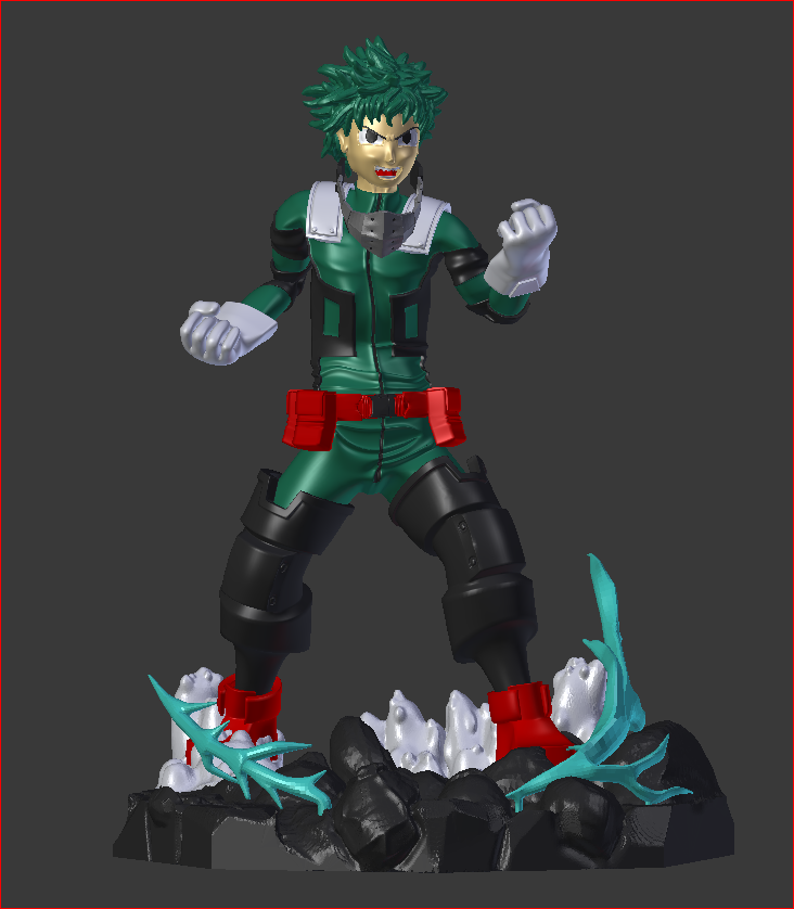 STL file Deku model 🦸・3D printable model to download・Cults