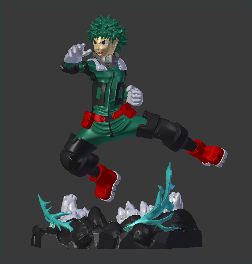 STL file Deku model 🦸・3D printable model to download・Cults
