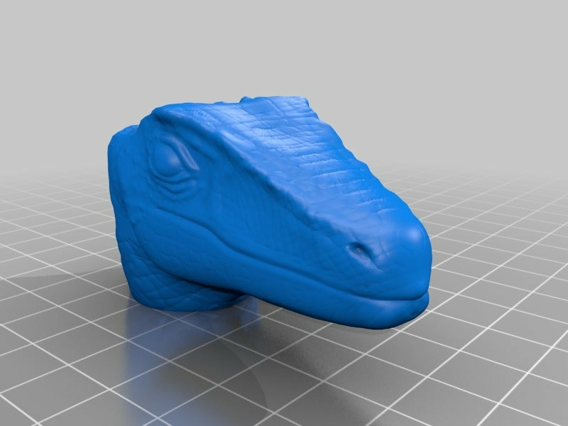 🎨 Raptor Head woggle・Free STL File for ・Cults