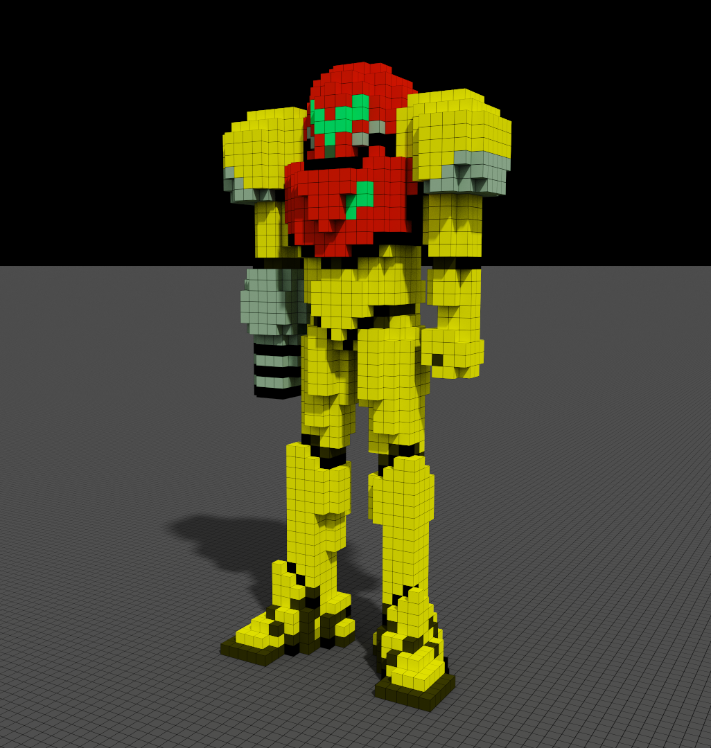 Archivo STL 3D Samus-Super Metroid 🎲 ・Modelo de impresión 3D para ...