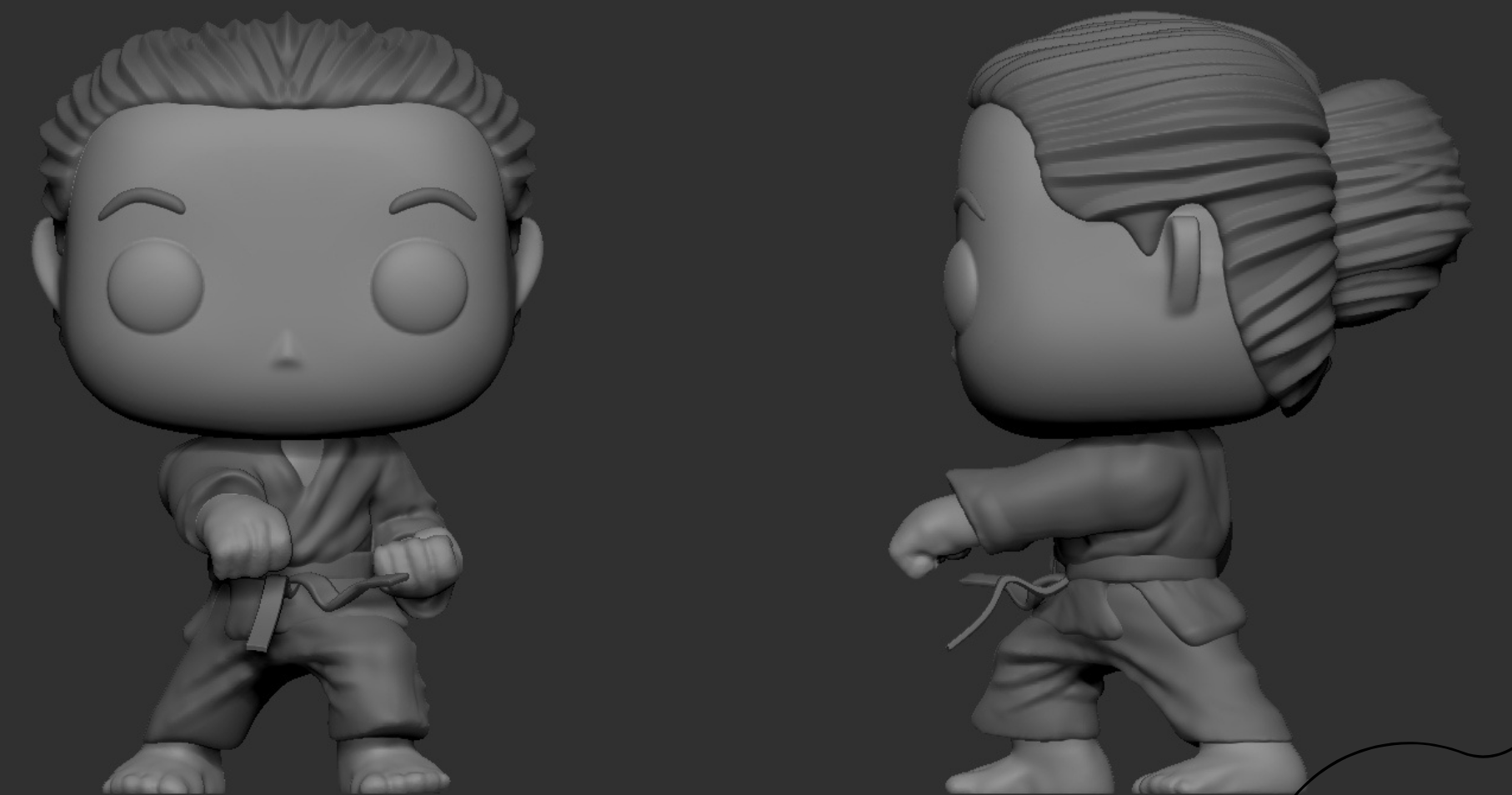 Archivo STL Funko Pop Karate Kid 🥋 ・Modelo para descargar y imprimir en ...