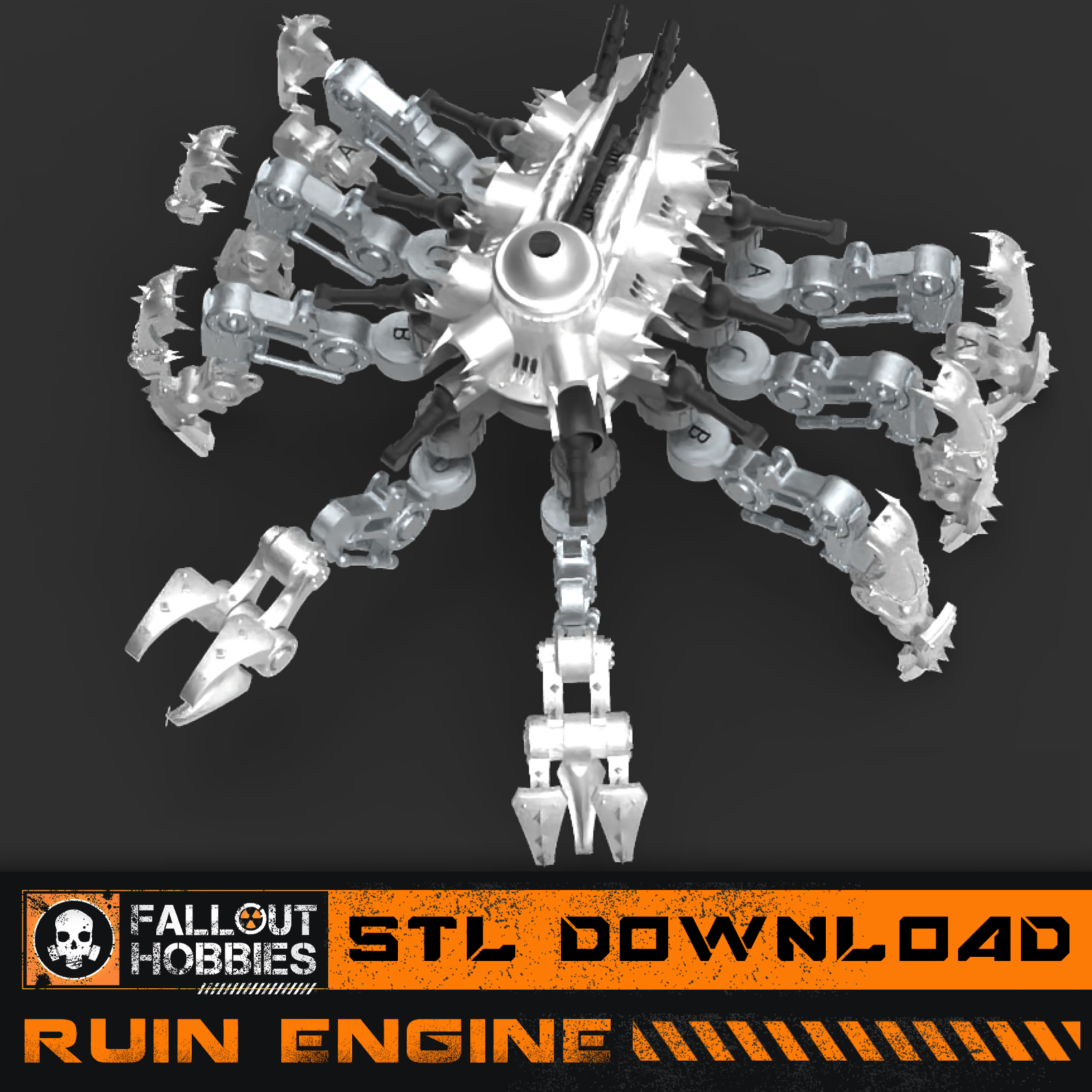 🎲 Ruin Engine・ 3D File for ・Cults