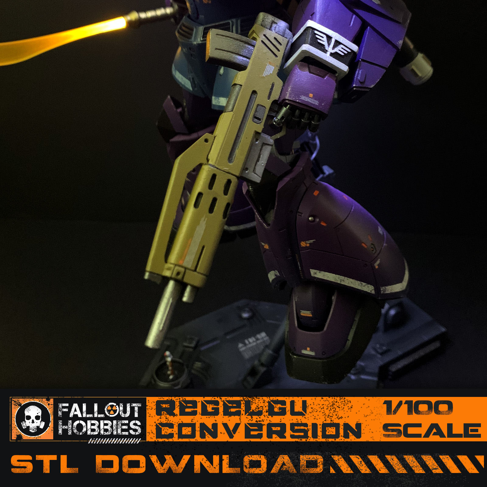 🤖 1/100 Scale ReGelGu Conversion Files・ 3D File for ・Cults